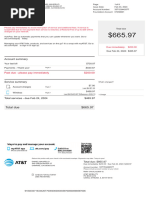 2022 T Mobile Cell Phone Bill Template | PDF