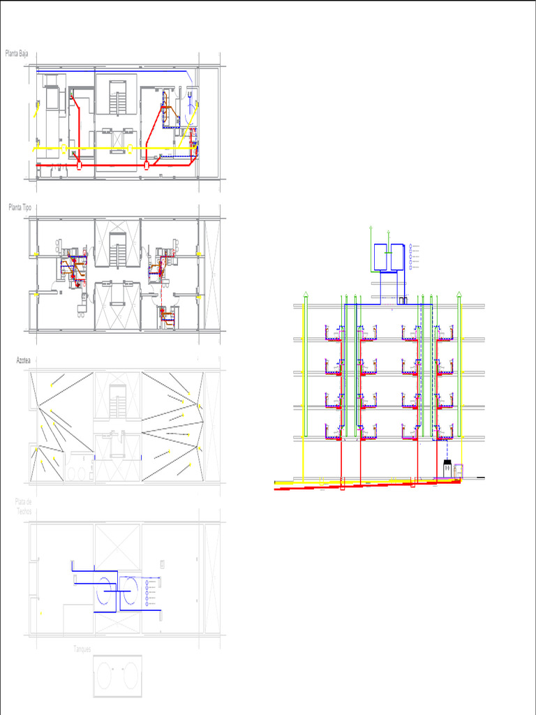 EDIFICIO CHULE INST CLOACAL Y AGUA-Modelo | PDF