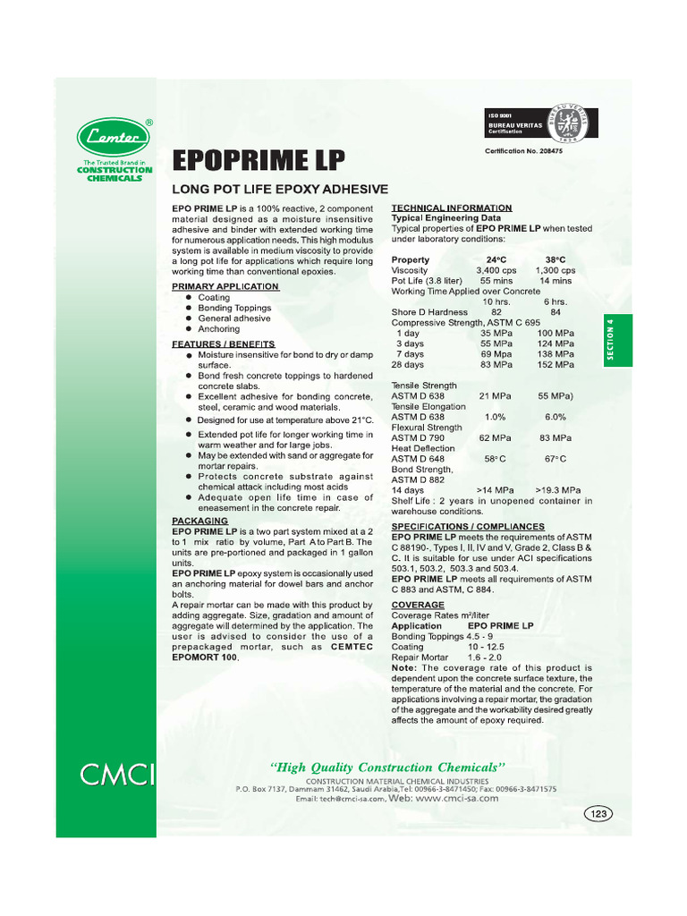 Epoprime LP | PDF