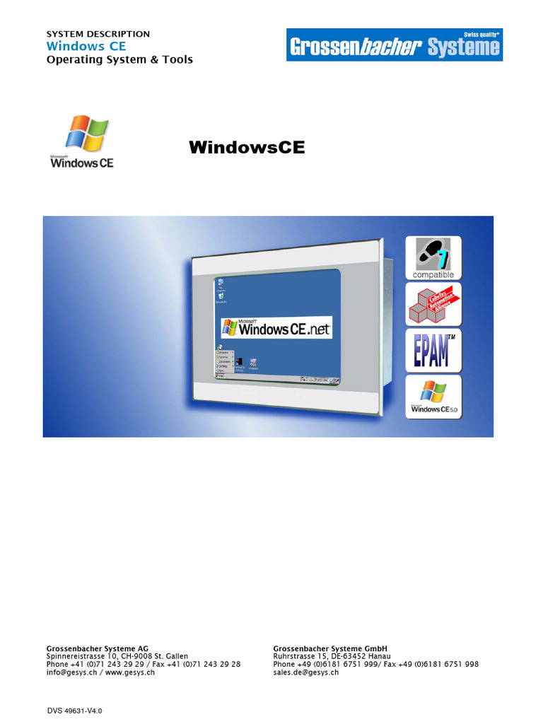 WinCE EN | PDF | Computer Network | File Transfer Protocol