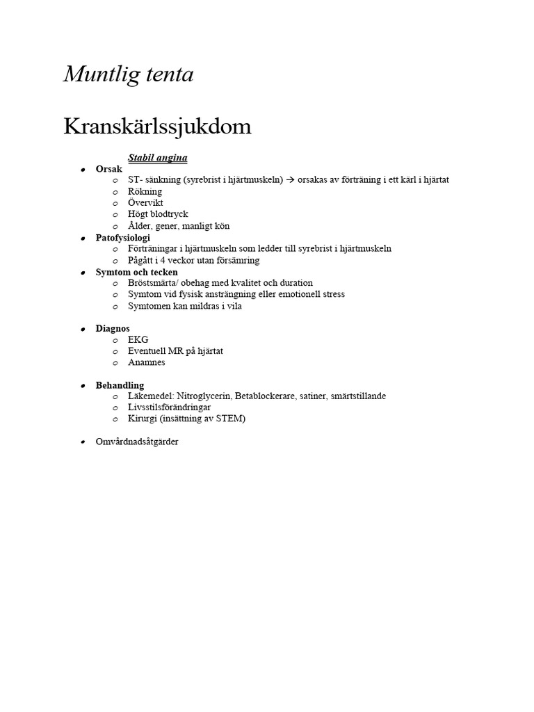 Muntlig-Tenta 2 | PDF