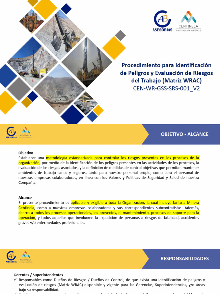 Resumen Proceso Wrac | Descargar gratis PDF | Riesgo | Evaluación de ...