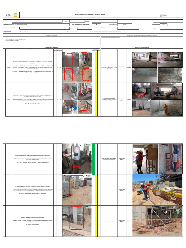 39 CDS-SST-PR-05-FM-02 Registro Inspección SST Ver.02 01-03-24 | PDF 39 CDS-SST-PR-05-FM-02 Registro Inspección SST Ver.02 01-03-24 | PDF