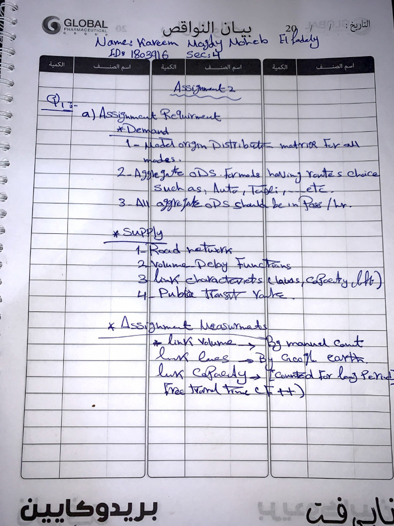 Assignment 2 Transportation | PDF