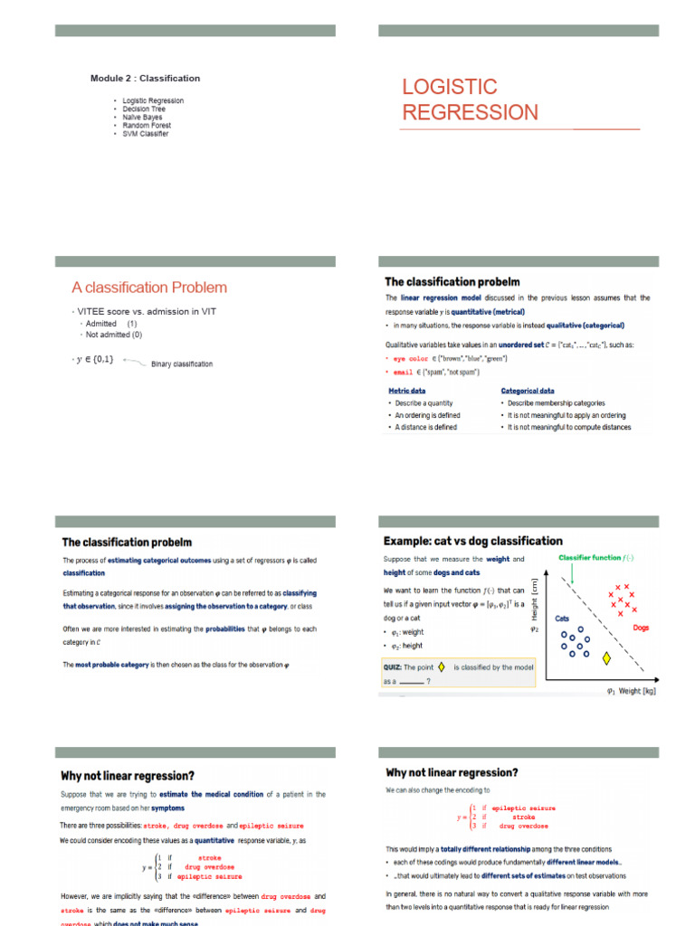 EDA Cat2 | PDF | Logistic Regression | Regression Analysis