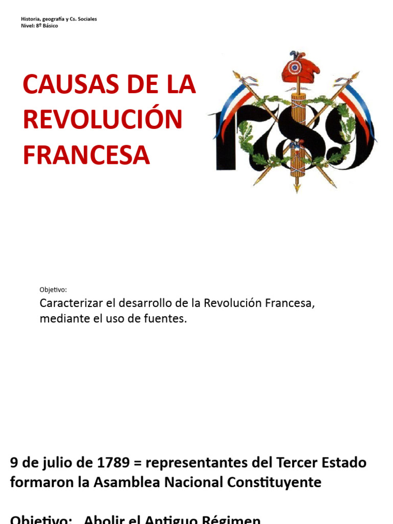 La - Revolución - Francesa CLASE LL | PDF
