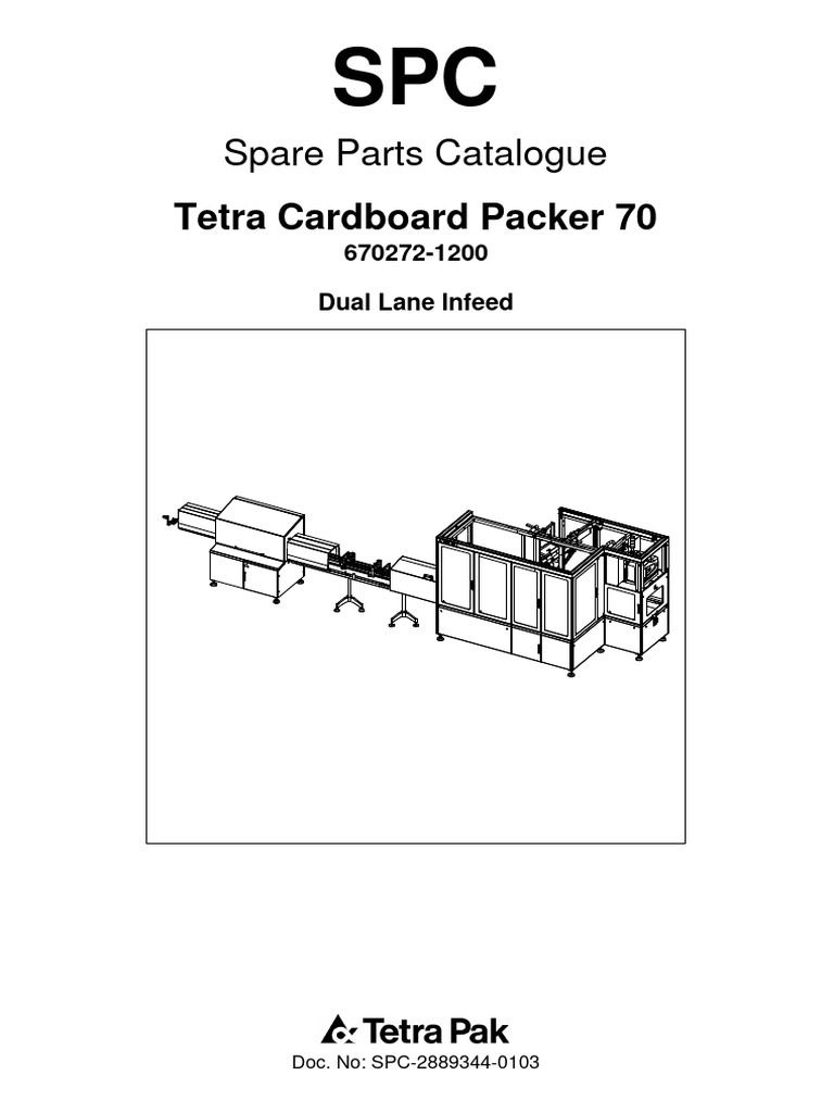 Tetra Cardboard Packer 70 | PDF | Gas Technologies | Mechanical Engineering