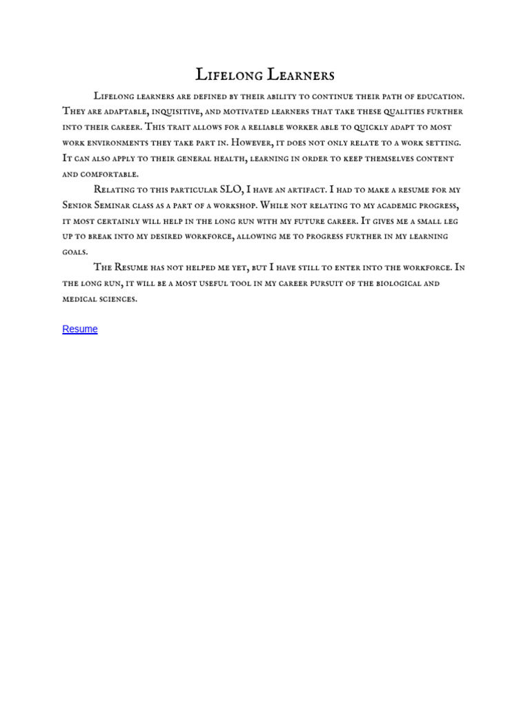 Isabelle Morris - Slo 4 Reference Worksheet 1 | PDF