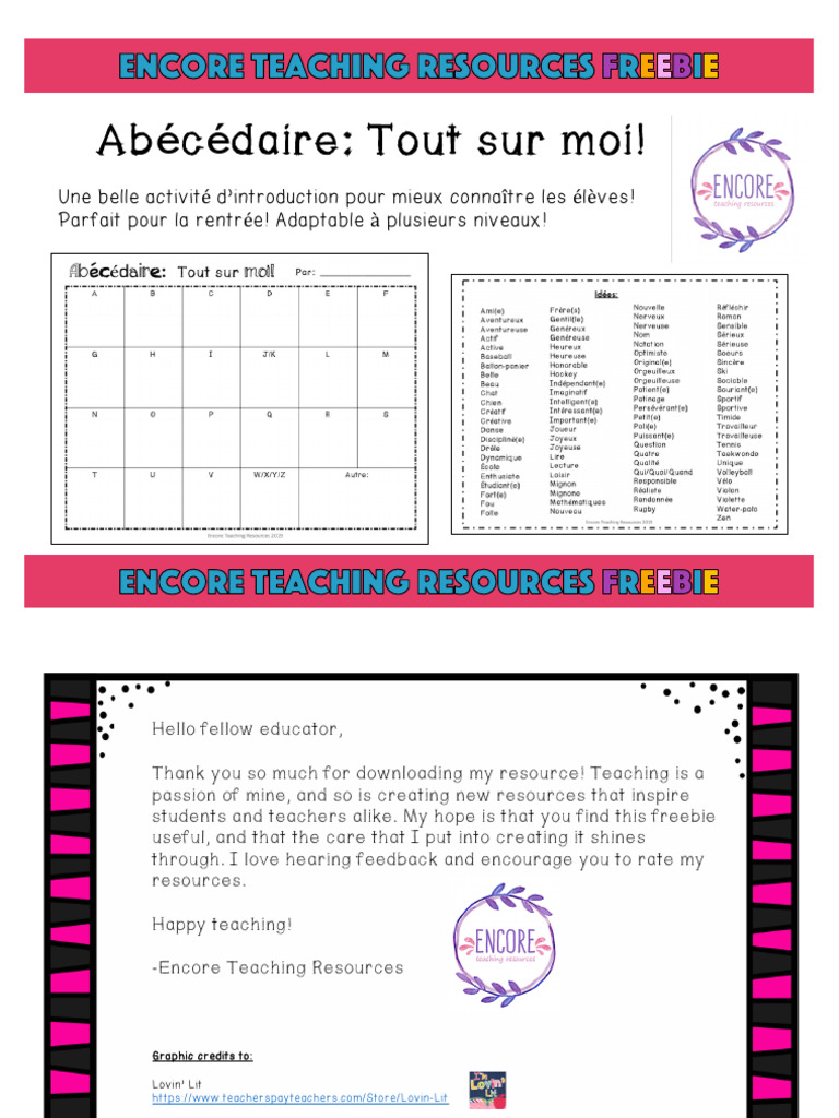 Ab C Daire: Tout Sur Moi! | PDF | Syntax | Semantic Units