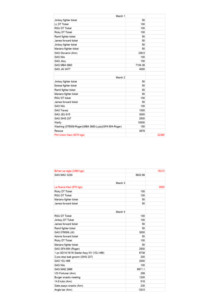 MARCH MRC 2024 - Sheet1 | Download Free PDF | Mechanical Engineering