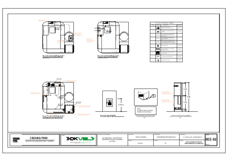 24.04.10 Iiee-02 Modulo Dhems | PDF | Diodo emisor de luz | Ingeniería de Edificación