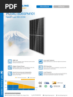 Data Sheet-144 HC - Bifacial TOPCON Dual Glass 560-590 WP | PDF | Solar ...