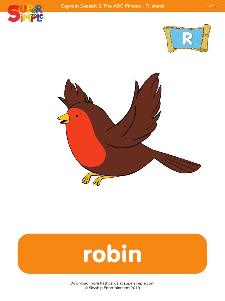 Abc Pirates R Flashcards | PDF