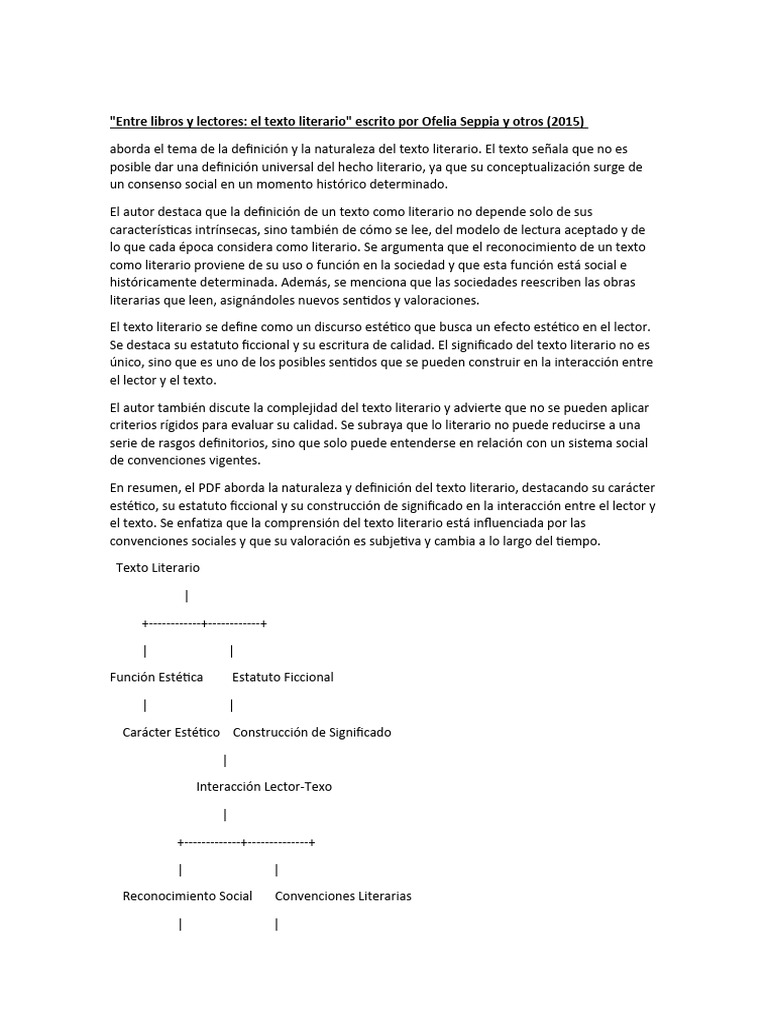 Ofellia Seppia Entre Libros y Lectores 1 | PDF | Intertextualidad ...