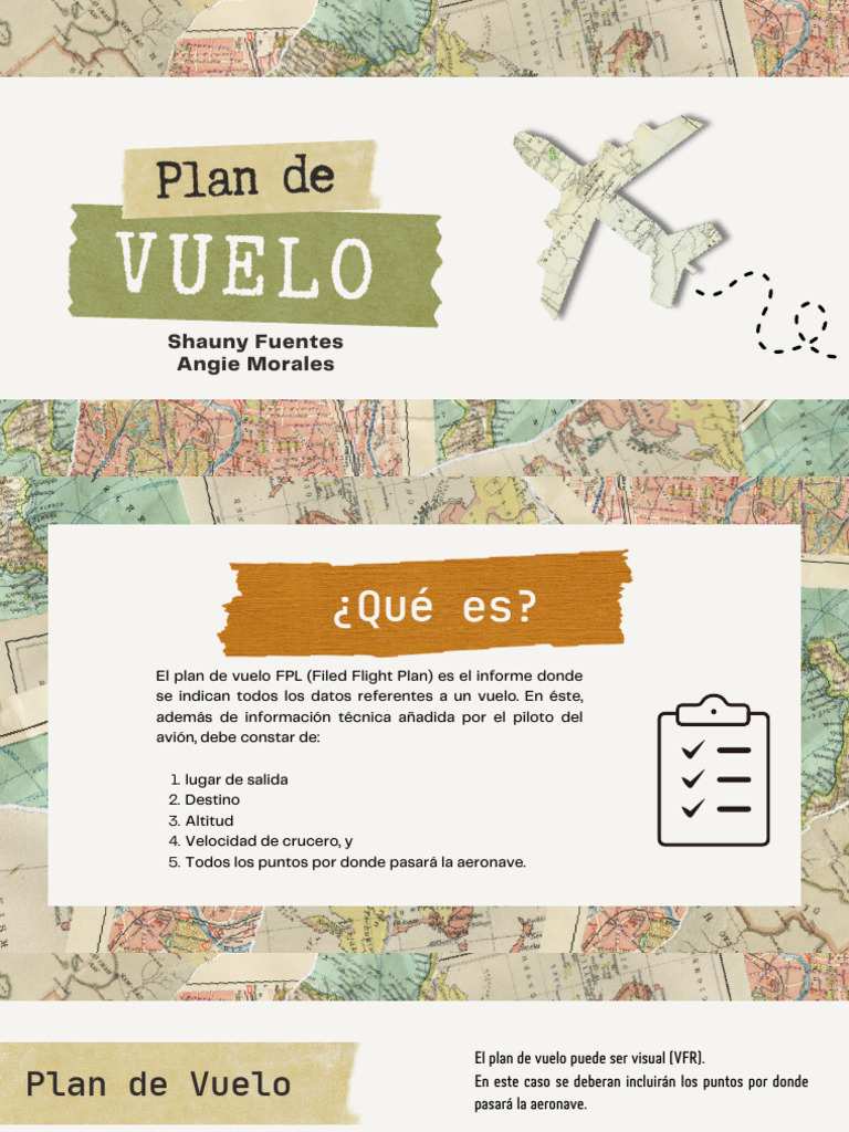 Plan de Vuelo | PDF | Aeropuerto | Reglas de vuelo por instrumentos