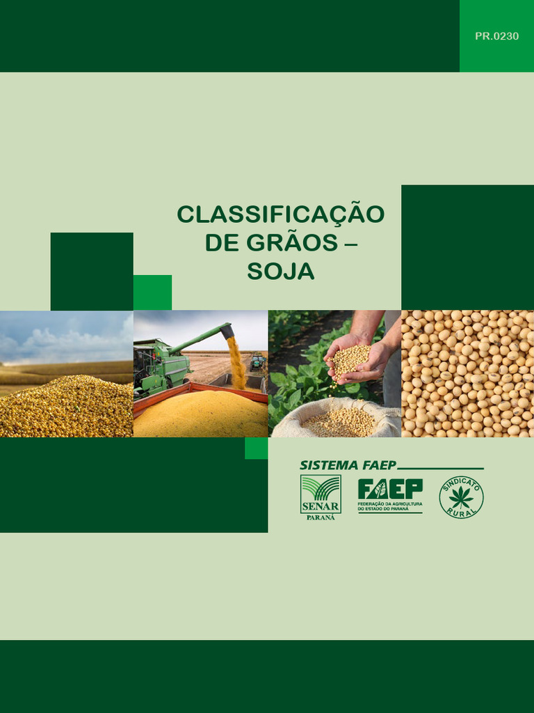 Classificação de Grãos: Soja SENAR-PR | PDF | Soja | Agricultura