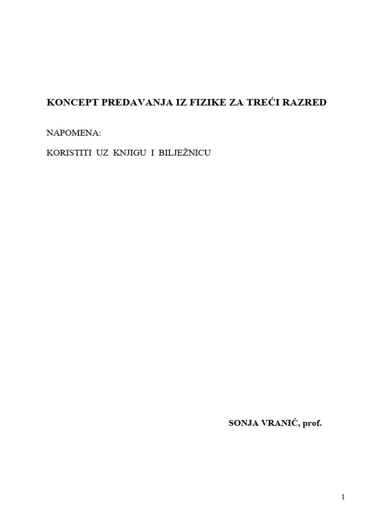 Skripta Fizika 3 | PDF