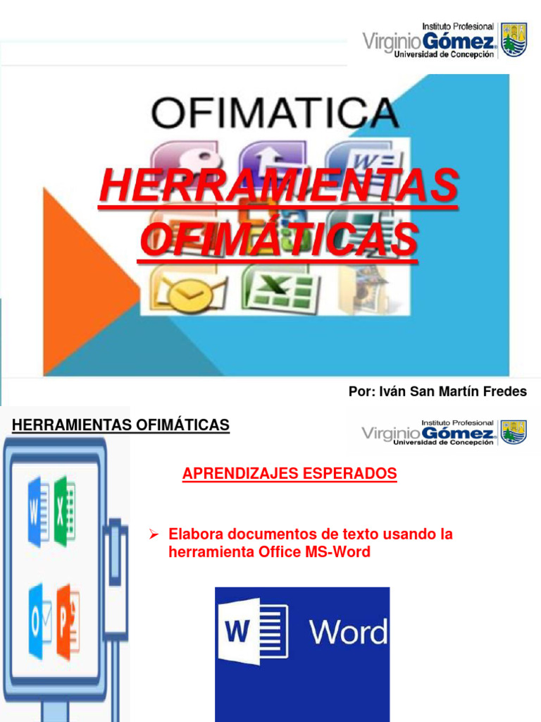 Herramientas Ofimatica Clase 2 | PDF | Microsoft Word