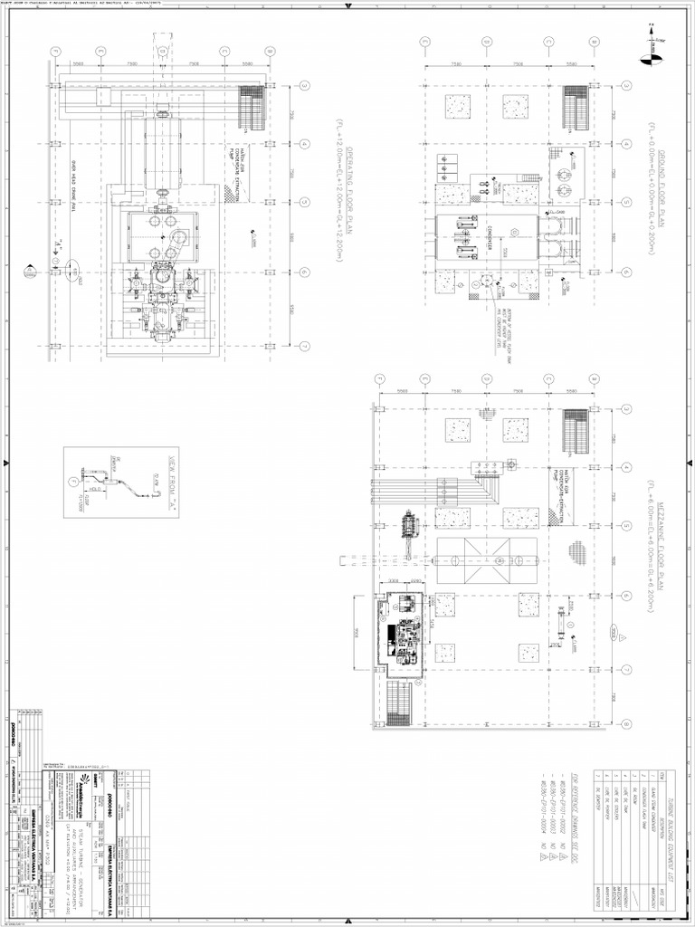 Wd210-Em130-00302 - ST Generator and Auxiliaries Arrangement | PDF