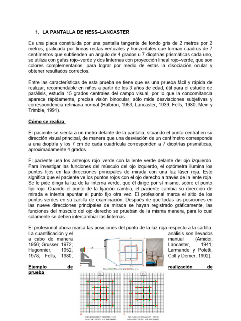 La Pantalla de Hess | PDF | Lentes | Ojo