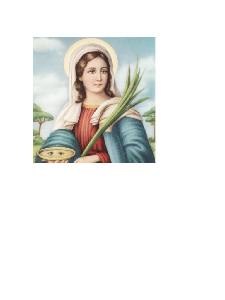 virgen de santa lucia | PDF