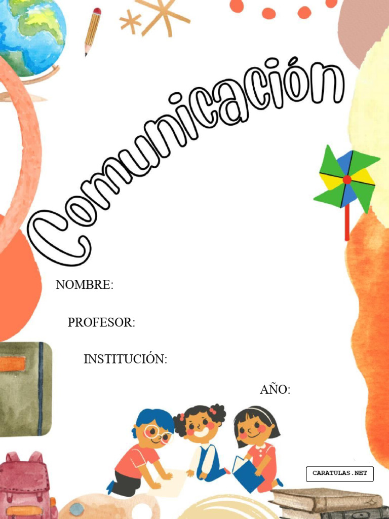 caratula-de-comunicacion-primaria | PDF