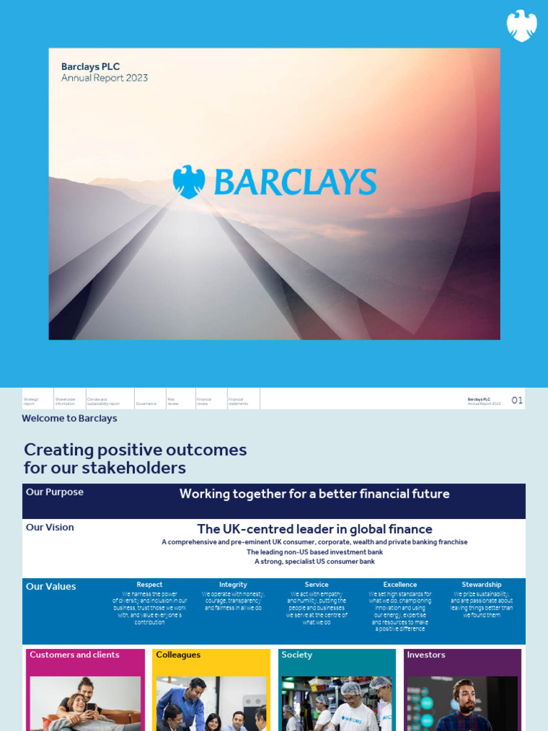 Barclays-PLC-Annual-Report-2023 | PDF | Barclays | Interest