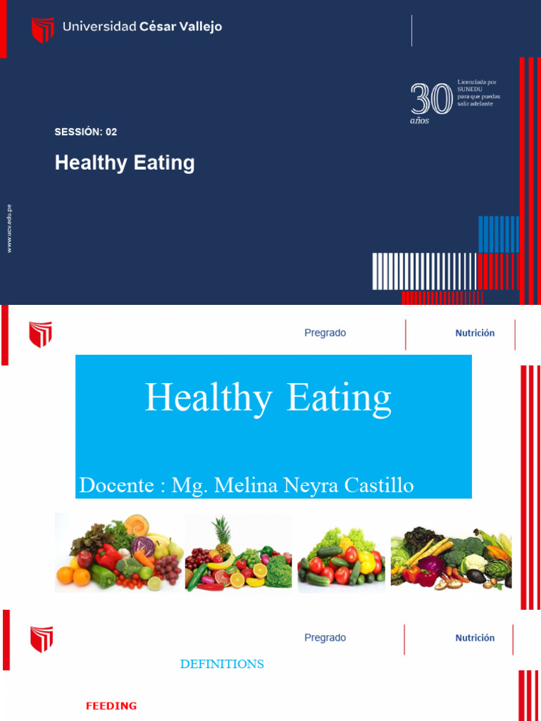 Healthy Eating | PDF | Nutrition | Diet & Nutrition