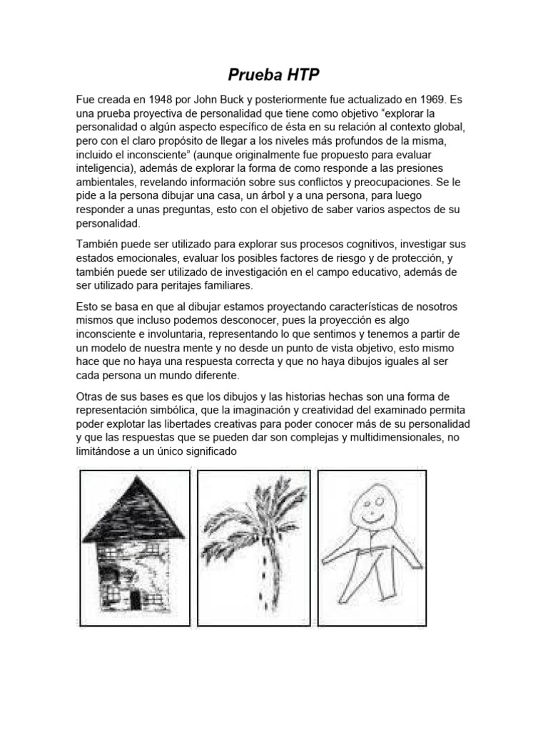 Prueba HTP | PDF | Creatividad | Neurociencia