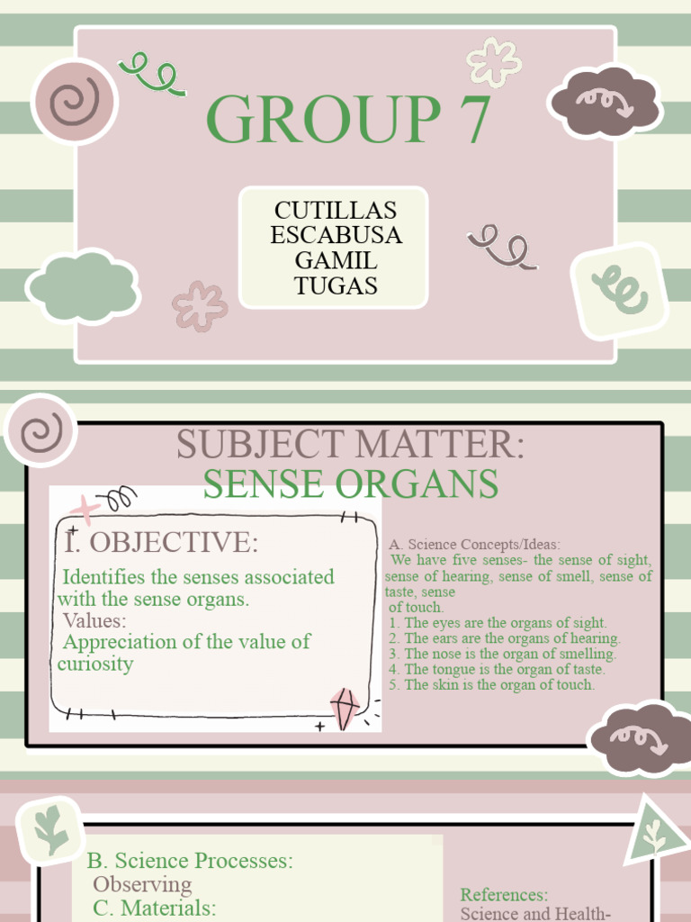 Science LP Sample2 | PDF | Senses | Taste