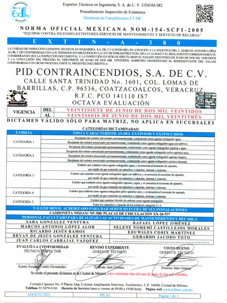 Dictamen Nom 154 2022 | PDF