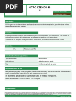 Ficha Técnica de Nitro Xtend XP | PDF | Fertilizante | Nutrientes