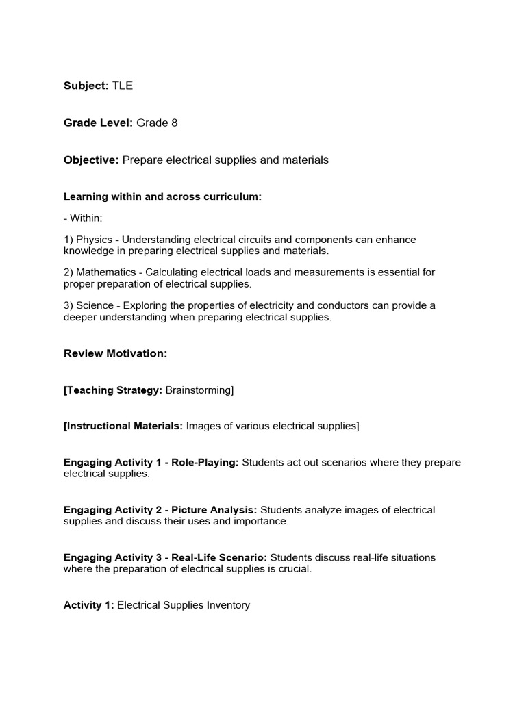 DLP TLE 8 Week 2 | PDF | Risk | Rubric (Academic)