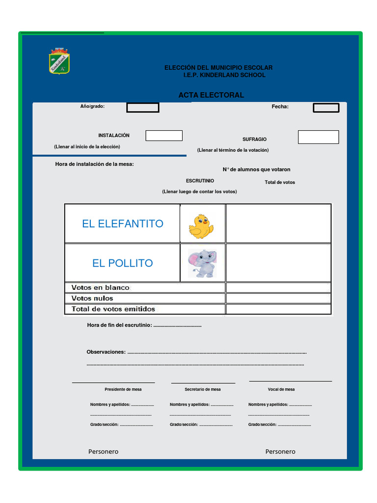 Cedulas 2023 Municipio Escolar | PDF | Alcalde | Gobierno