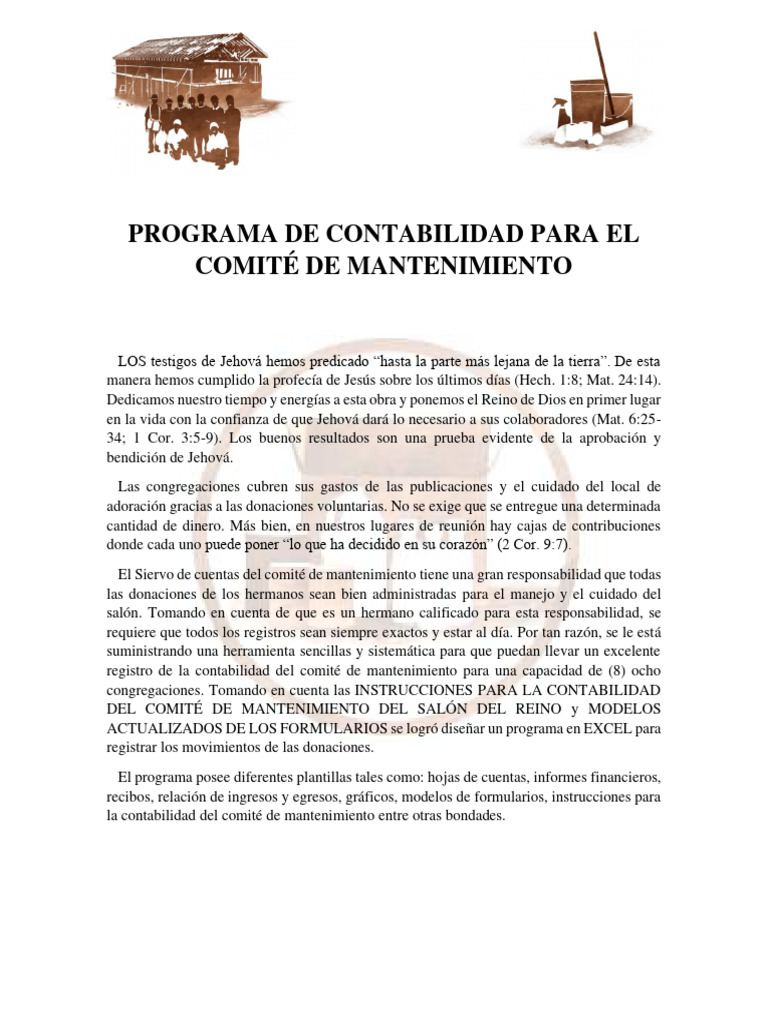 Manual Programa Contable | PDF | Contabilidad | Cheque