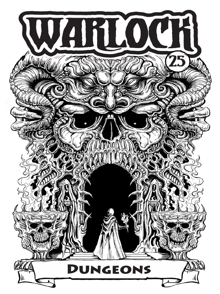 Warlock #25 - Dungeons | PDF | Dungeons & Dragons