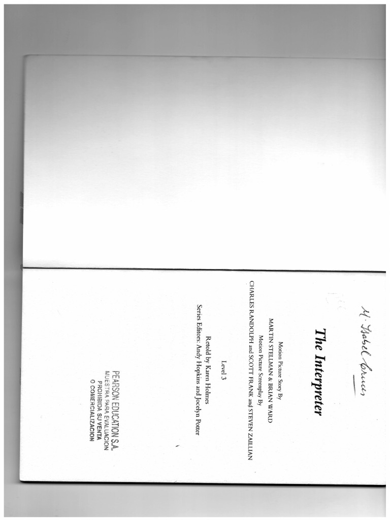 The Interpreter | PDF