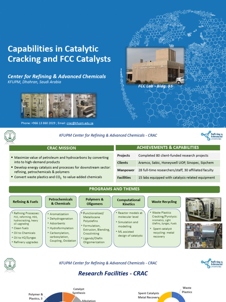 FCC Lab | Download Free PDF | Cracking (Chemistry) | Oil Refinery