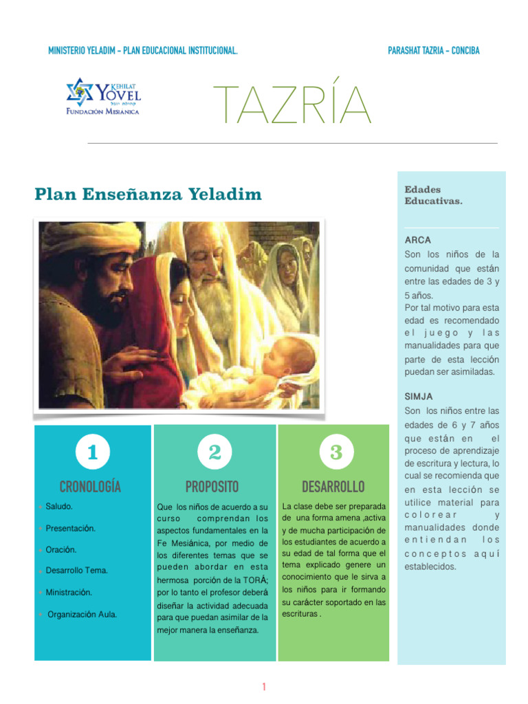 27 Parashat Tazria | PDF | Maestros