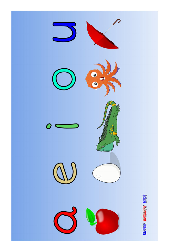 Vowels: Aeiou | PDF
