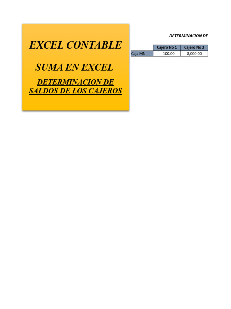 01 Práctica Suma En Excel Pdf