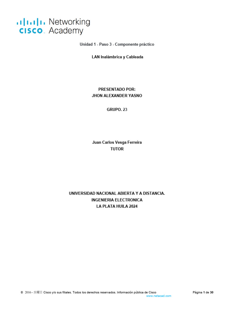 Configuración y Verificación de ACL IPv4 | PDF | Enrutador (Computación) | Protocolos de internet