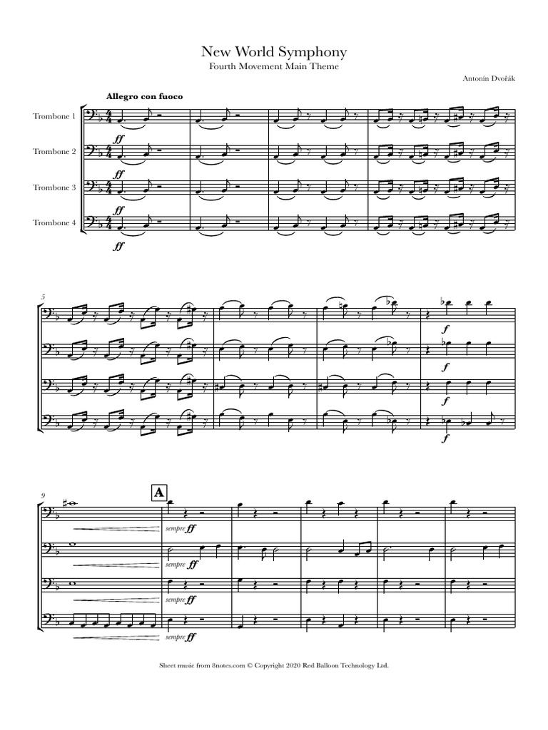 Dvorak New 4TBNE | PDF