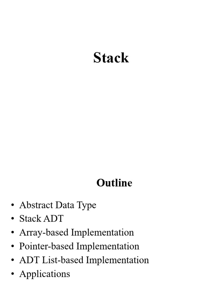 05 Stack | Download Free PDF | Constructor (Object Oriented Programming) | Programming