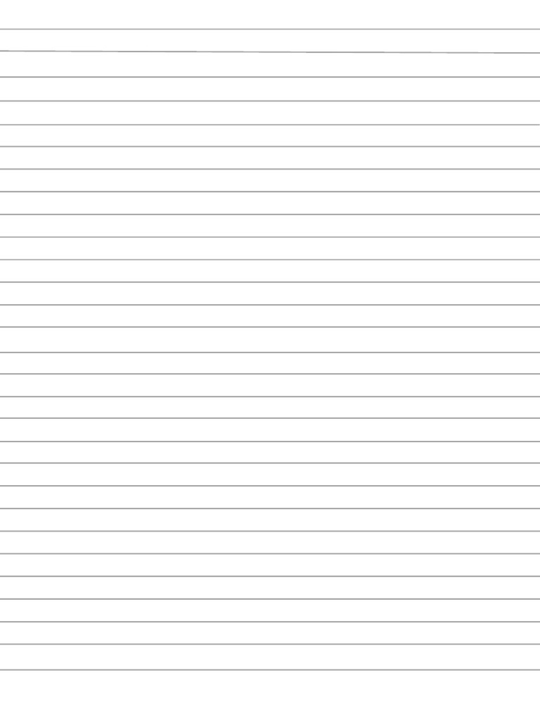 White Black Minimalist Notes Page Planner | PDF