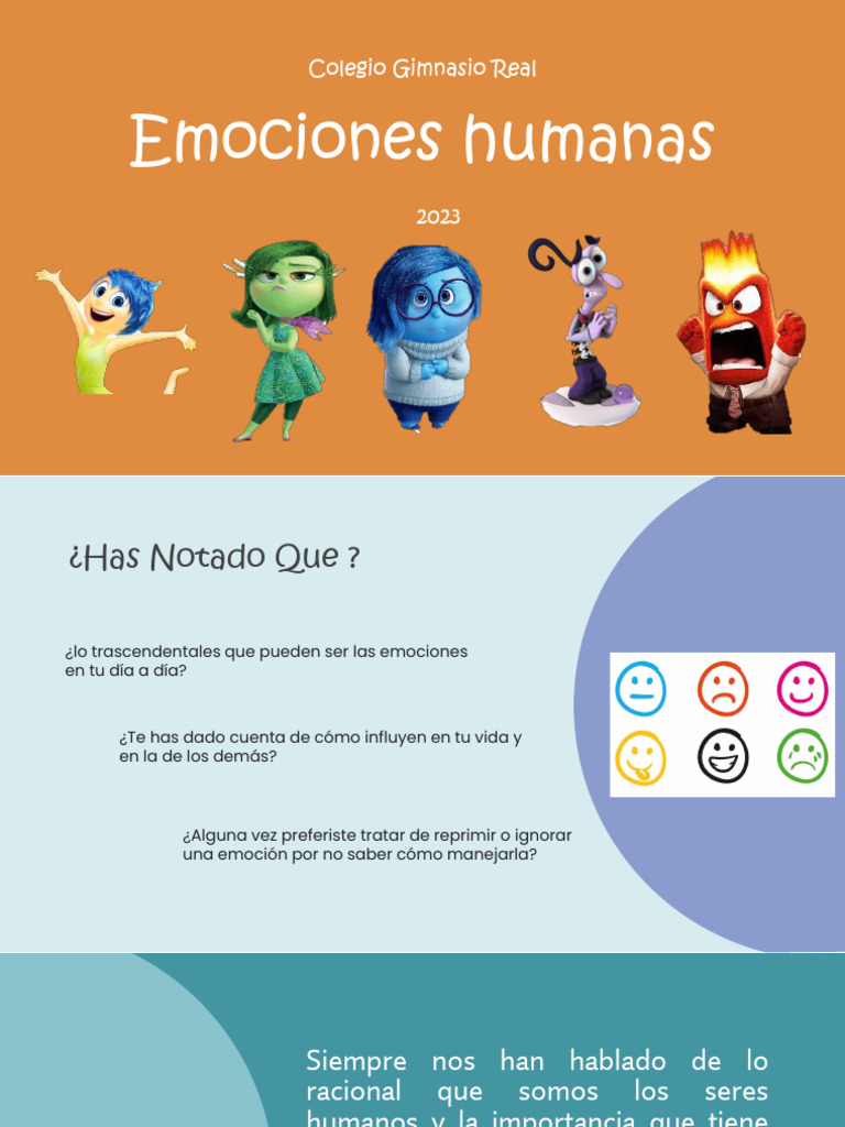 Importancia de las Emociones en la Vida | PDF | Las emociones ...