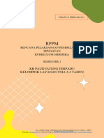 Prota PAUD Kurikulum Merdeka | PDF | Karier & Perkembangan