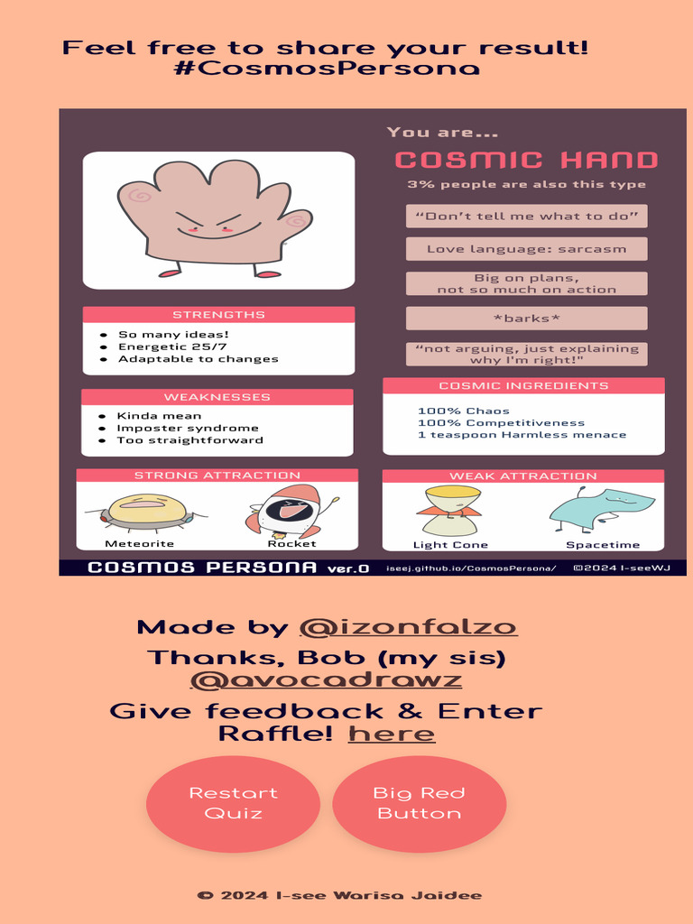 Cosmos Persona | PDF