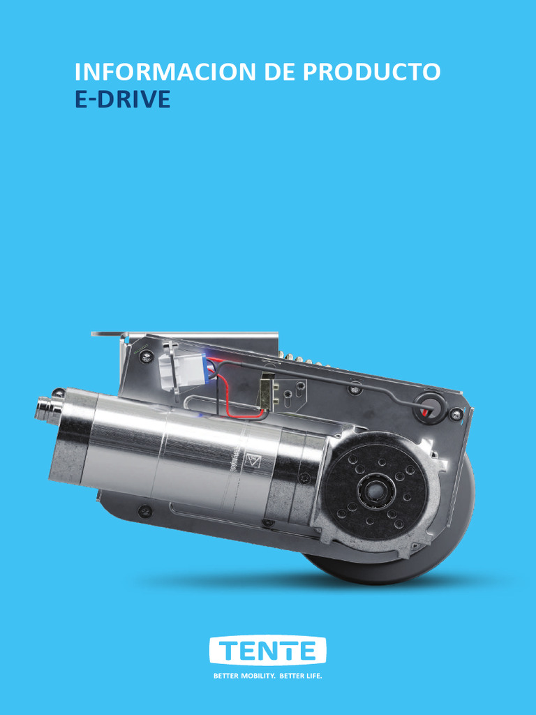 TENTE E-Drive Product Information Compressed | PDF | Solenoide | Rueda