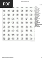 Sopa de Letras de La Verdadera Amistad | PDF